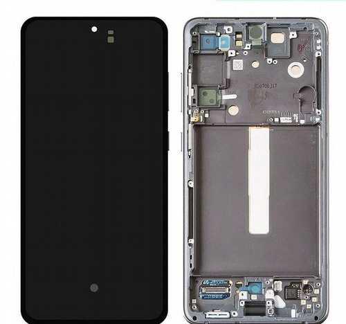 Дисплей Samsung Galaxy S21 FE, оригинал серый