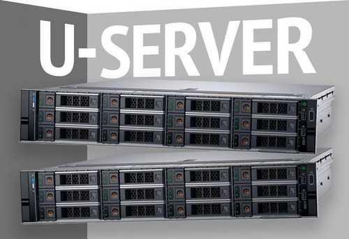 Сервер Dell R740XD 12+2LFF 2x6130 128G H730pm 2x75