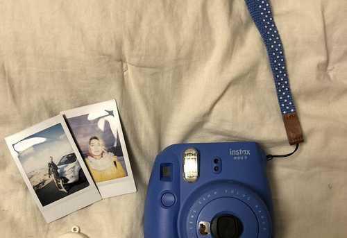 Instax mini 9 фотоаппарат моментальной печати