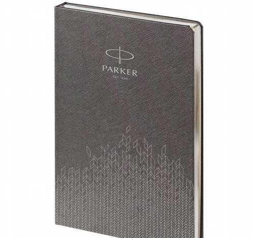 Parker P1 1111005 Ежедневник недатированный, серый c нанесением Logo