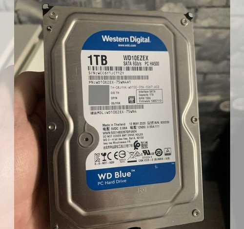 Жесткий диск WD Blue 1 TB 7200RPM