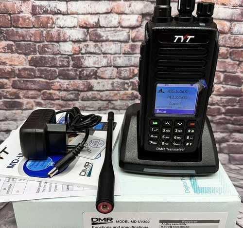 Рация цифровая TYT MD-UV390 plus DMR Type-C