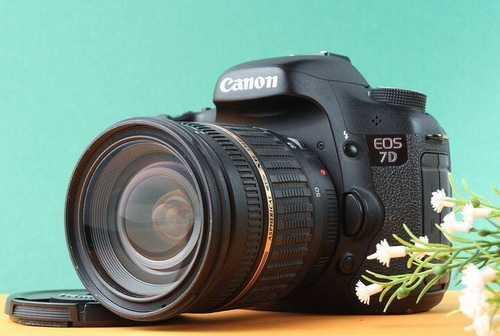 Фотоаппарат Canon 7D kit Tamron 17-50mm f2,8 Di ll