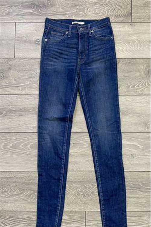 Джинсы levis mile high super skinny