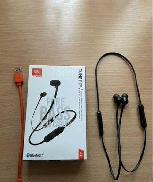 Беспроводные наушники jbl tune 110bt
