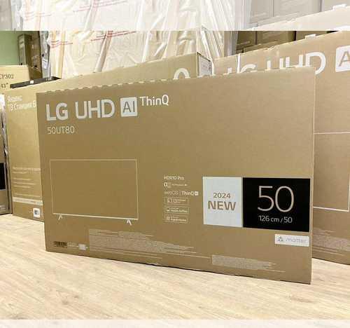 Телевизор SMART TV LG 4K Яндекс Аэропульт 2024