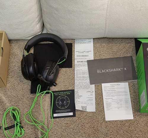 Игровые наушники razer blackshark v2 x