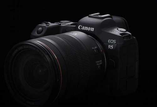 Canon EOS R5 Kit RF 24-105mm F/4L IS USM) Новый