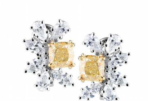 Серьги GIA Cushion Diamonds 1.57 ct FLY/VS2 - 1.50