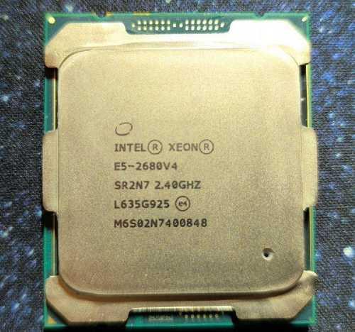 Процессор intel xeon e5 2680 v4