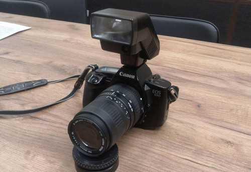 Canon EOS 650+Sigma 100-300/4,5-6,7 DL + вспышка