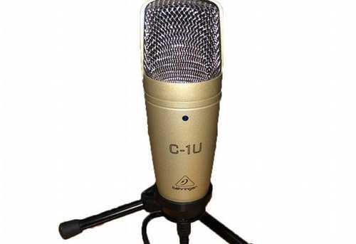 Студийный микрофон behringer c1-u