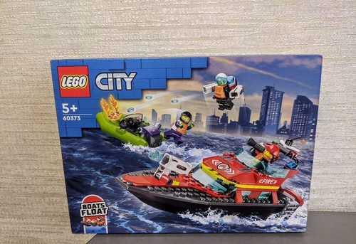 Lego City Fire 60373 Пожарная спасательная лодка