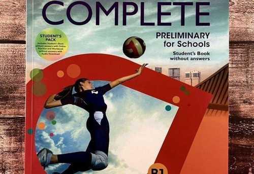 Complete Preliminary for Schools учебник + тетрадь