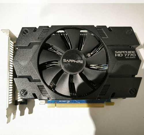 Видеокарта sapphire radeon hd7770 GHz edition