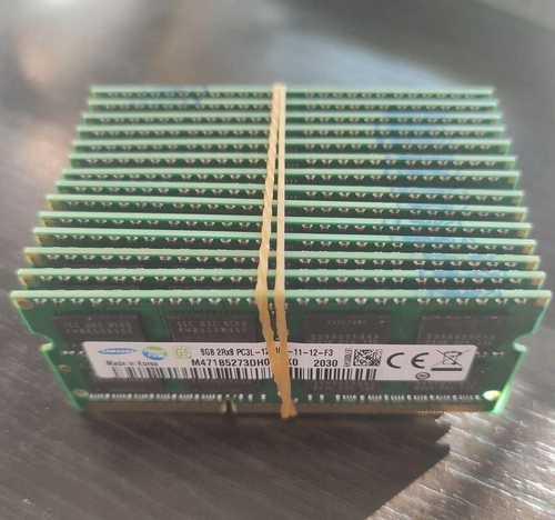 Оперативная память для ноутбука DDR3 8GB 1600Mhz