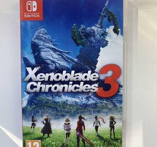 Xenoblade chronicles 3 на Nintendo Switch