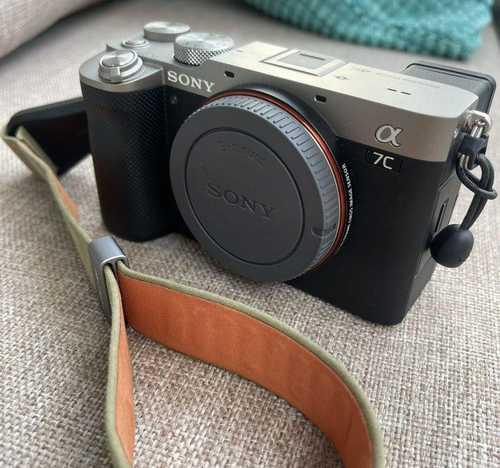 Фотоаппарат alpha sony a7c body silver