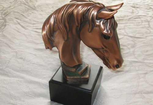 Скульптурная голова лошади 19см
