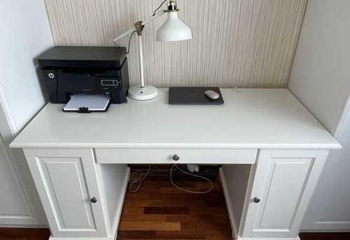 Письменный стол белый с ящиками IKEA