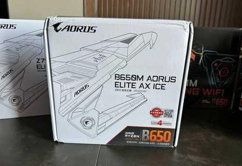 Материнская плата aorus elite AX ICE B650M