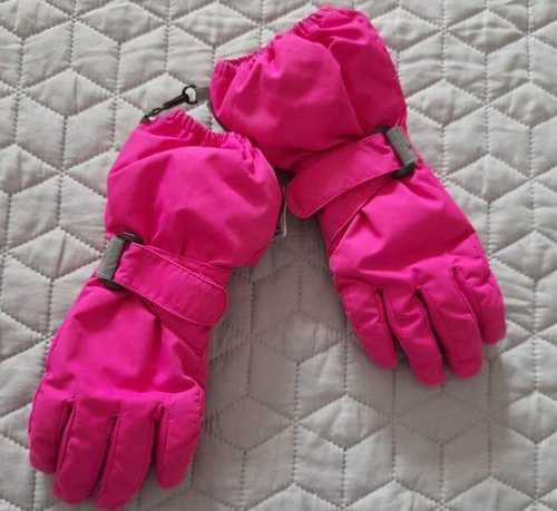Перчатки зимние розовые Reima 4