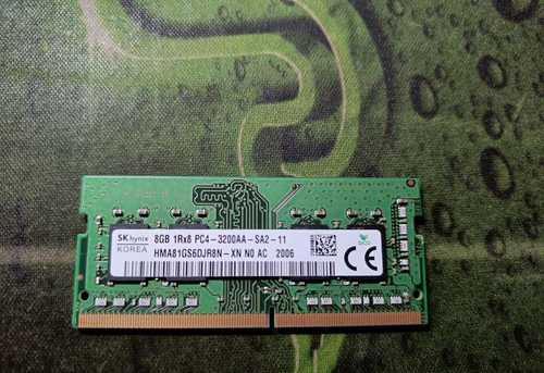 SK hynix korea PC4-3200AA-SA2-11 8 gb