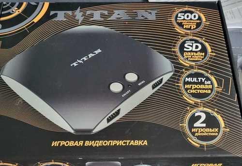 Игровая приставка 16 bit и 8 bit Titan 500 игр