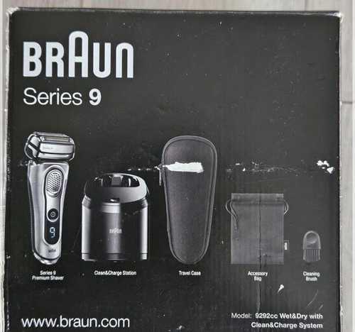 Электробритва Braun Series 9 9292cc со станцией