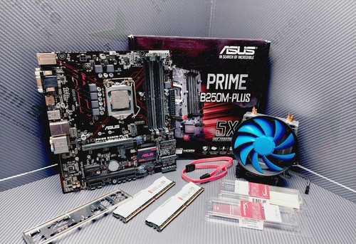 Комплект LGA1151 Intel Core i5-7500 /B250M /16Gb