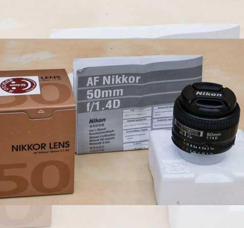 Объектив Nikon AF Nikkor 50mm f/1.4D