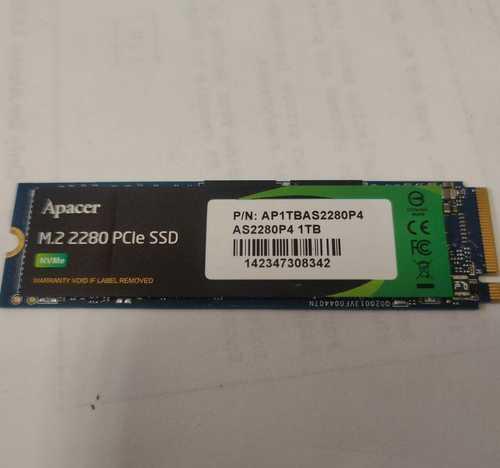 Ssd m2 nvme 1tb apacer