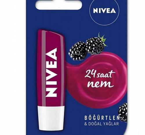 Бальзам для губ Nivea ежевика