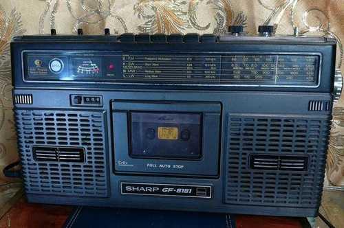 Магнитола Sharp GF-8181 FM 88-108 MHz 220 Вольт