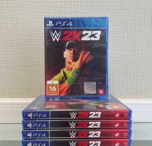 WWE 2K23 новый диск PS4 PS5
