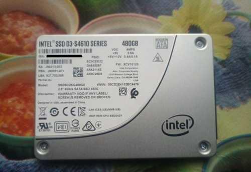 Intel D3-S4610 480GB SATA
