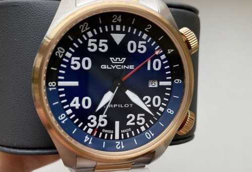Glycine новые часы швейцарские мужские оригинал