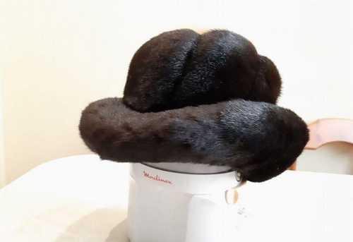 Шляпа норковая зимняя женская