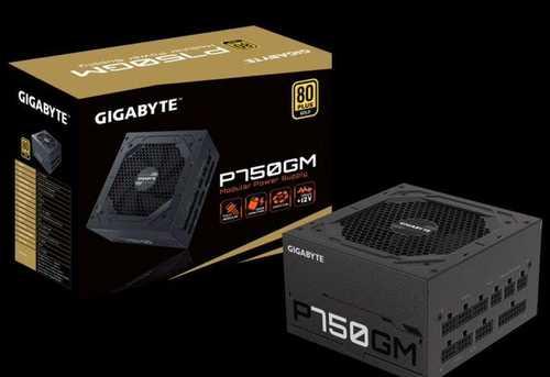 Блок питания 750W gigabyte GP-P750GM, 80+, Gold
