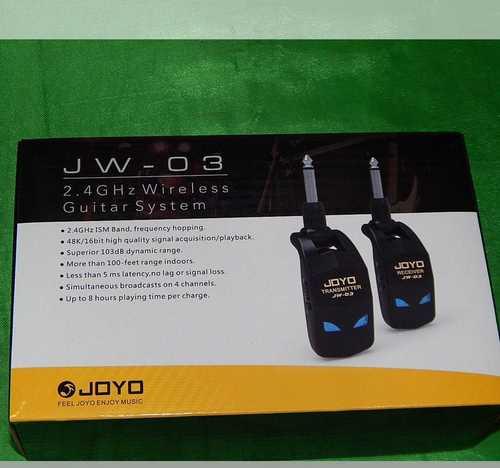 Гитарный беспроводной Joyo JW-03 2.4ггц