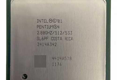 Процессор Intel SL6PF 2800Mhz
