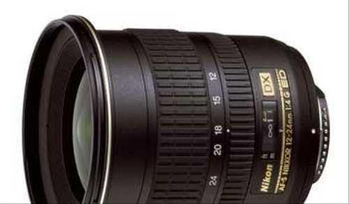 Обьектив Nikkor Lens AF-S DX Zoom-Nikkor 12-24mm