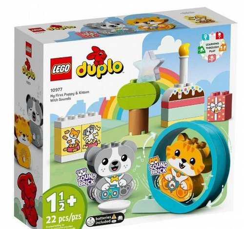 Конструктор lego Duplo Мой первый щенок и котенок