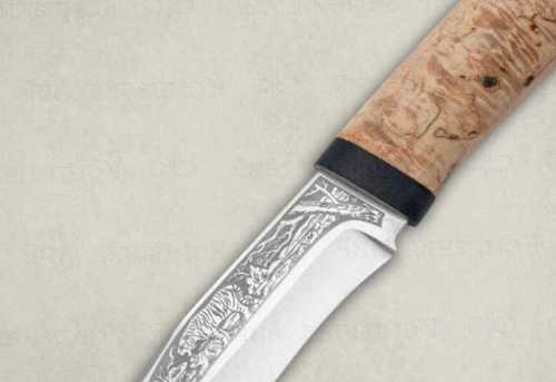 Нож разделочный аир Клычок-3 95Х18, 130 мм, карель
