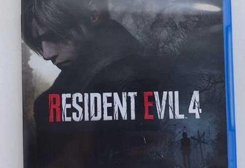 Диск Resident evil 4 Remake ps5