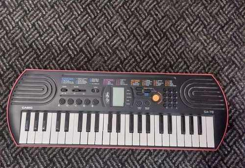 Синтезатор casio sa-78
