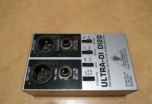 Di-Box Behringer DI 20 ultra-DI