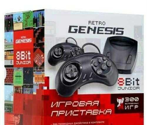 Retro Genesis junior 8 bit 300игр