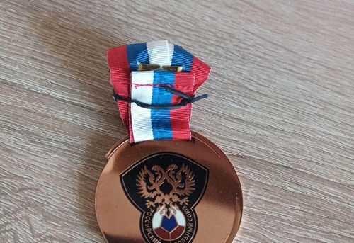 Медаль первенство России по футболу 2010. Первый д