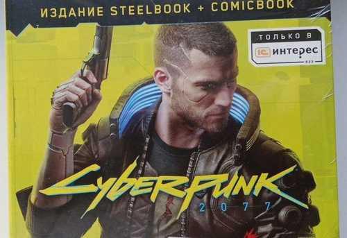Cyberpunk 2077. Издание Steelbook PS4 без диска